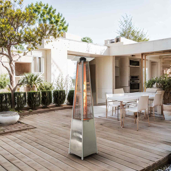 PANDA GENIUS 42,000 BTU Propane Standing Patio Heater | Wayfair