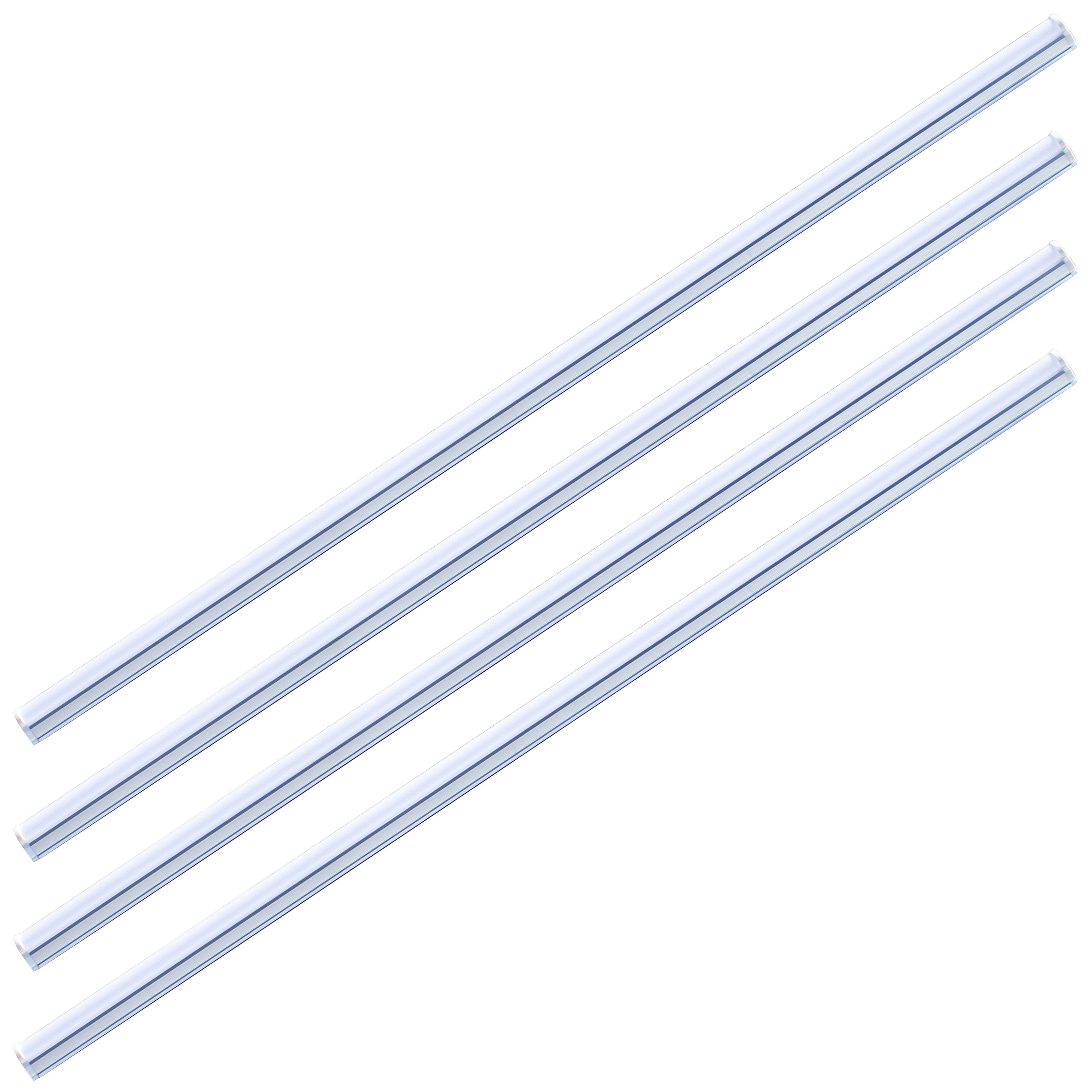 Newhouse Lighting 4FT T5 Light Fixture LED Shop Light 20W w/ Selectable ...