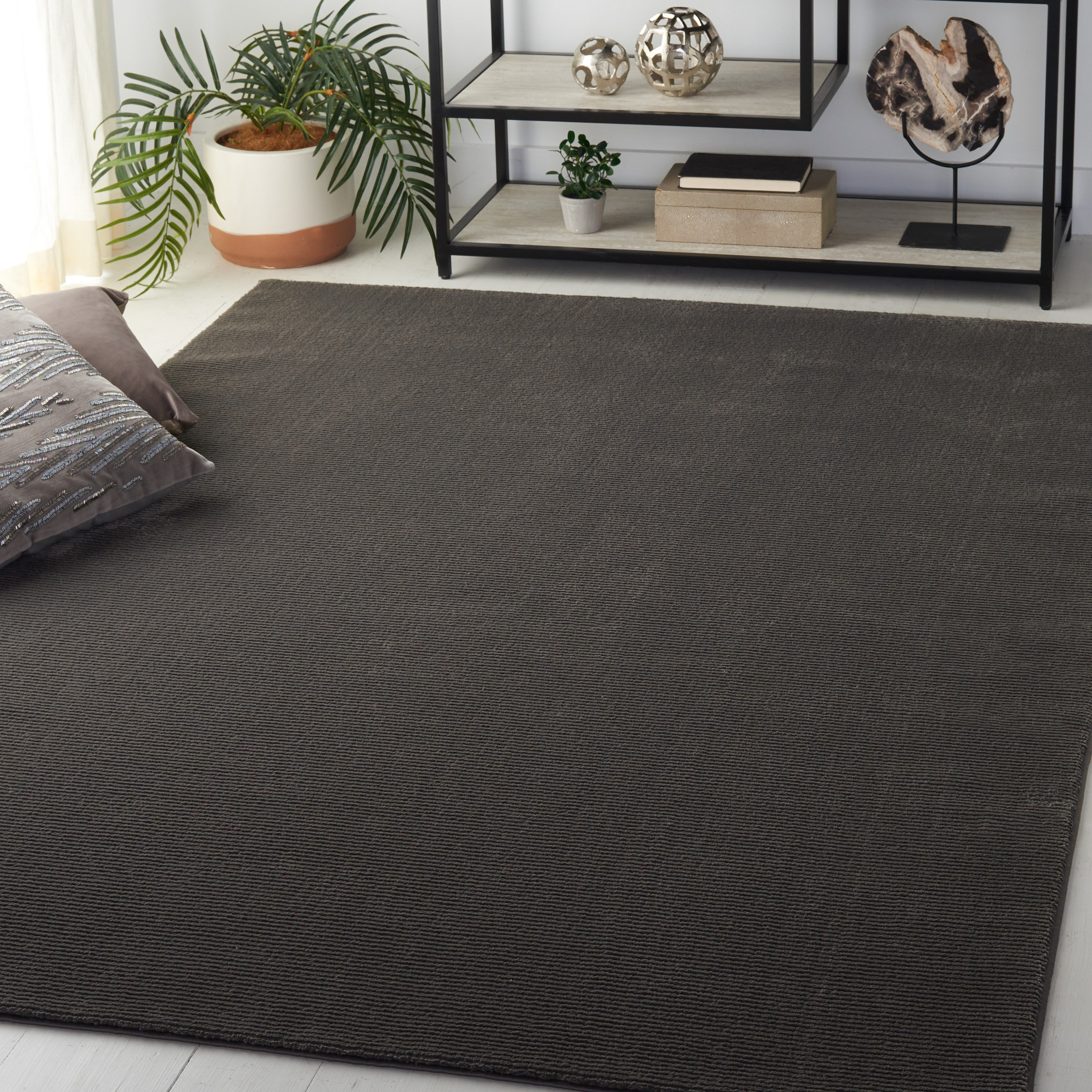 Latitude Run® Revive Performance Solid Color Rug | Wayfair