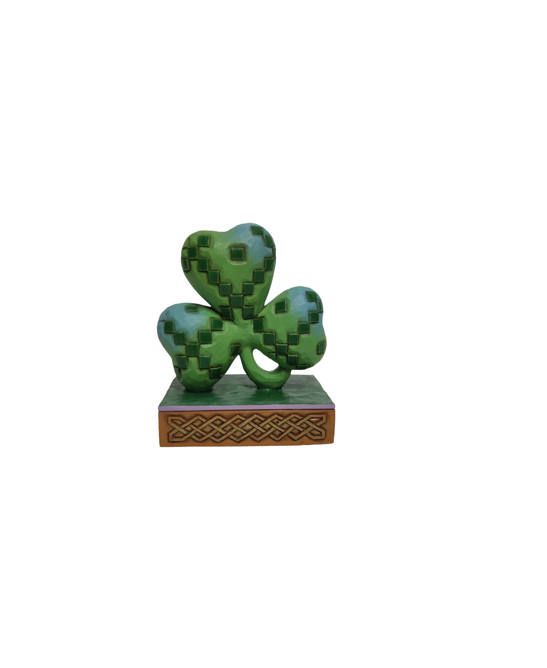 Jim Shore Heartwood Creek Figurine Shamrock Mini Figurine 3.5in H | Wayfair
