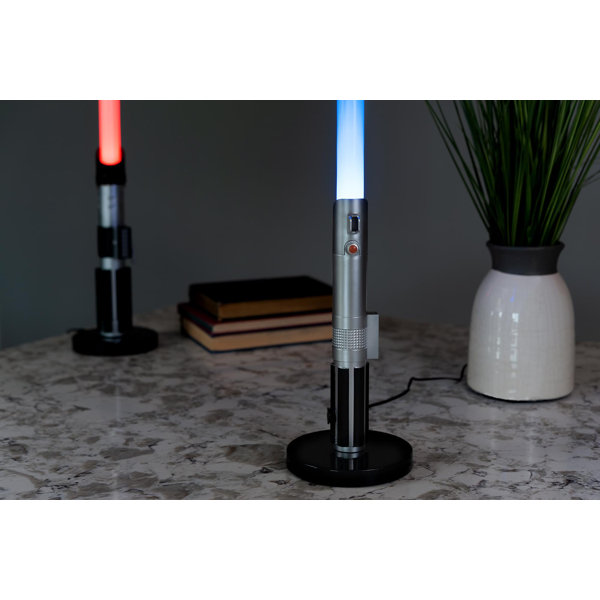 Orren Ellis Star Wars Luke Skywalker Lightsaber Led Lamp | 23 Inch Desk ...