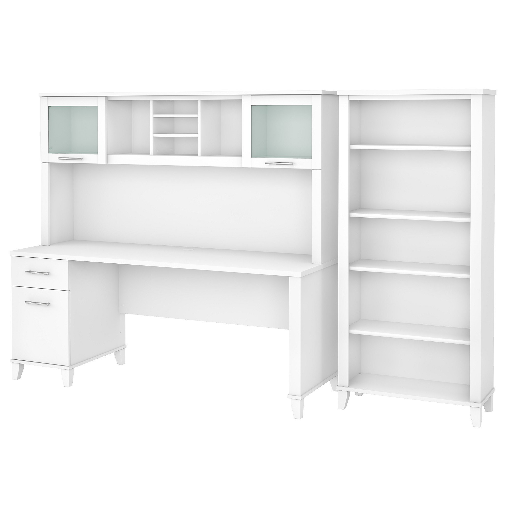Inbox Zero Ovia Desk with Hutch & Reviews - Wayfair Canada