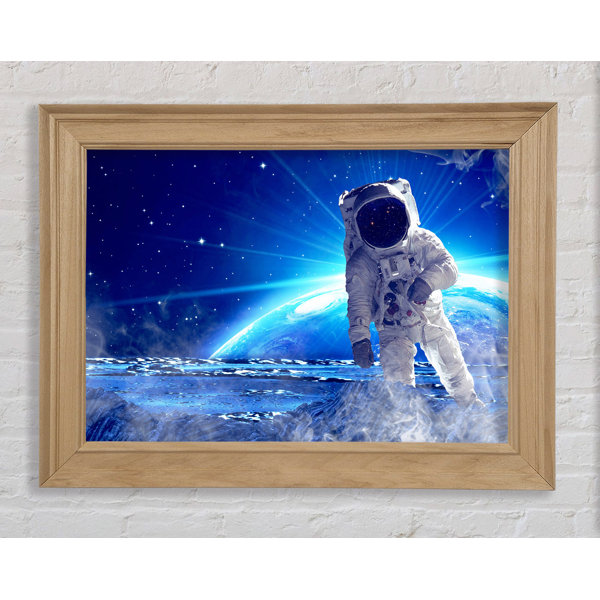 Bright Star Astronaut Above - Single Picture Frame Print | Wayfair.co.uk