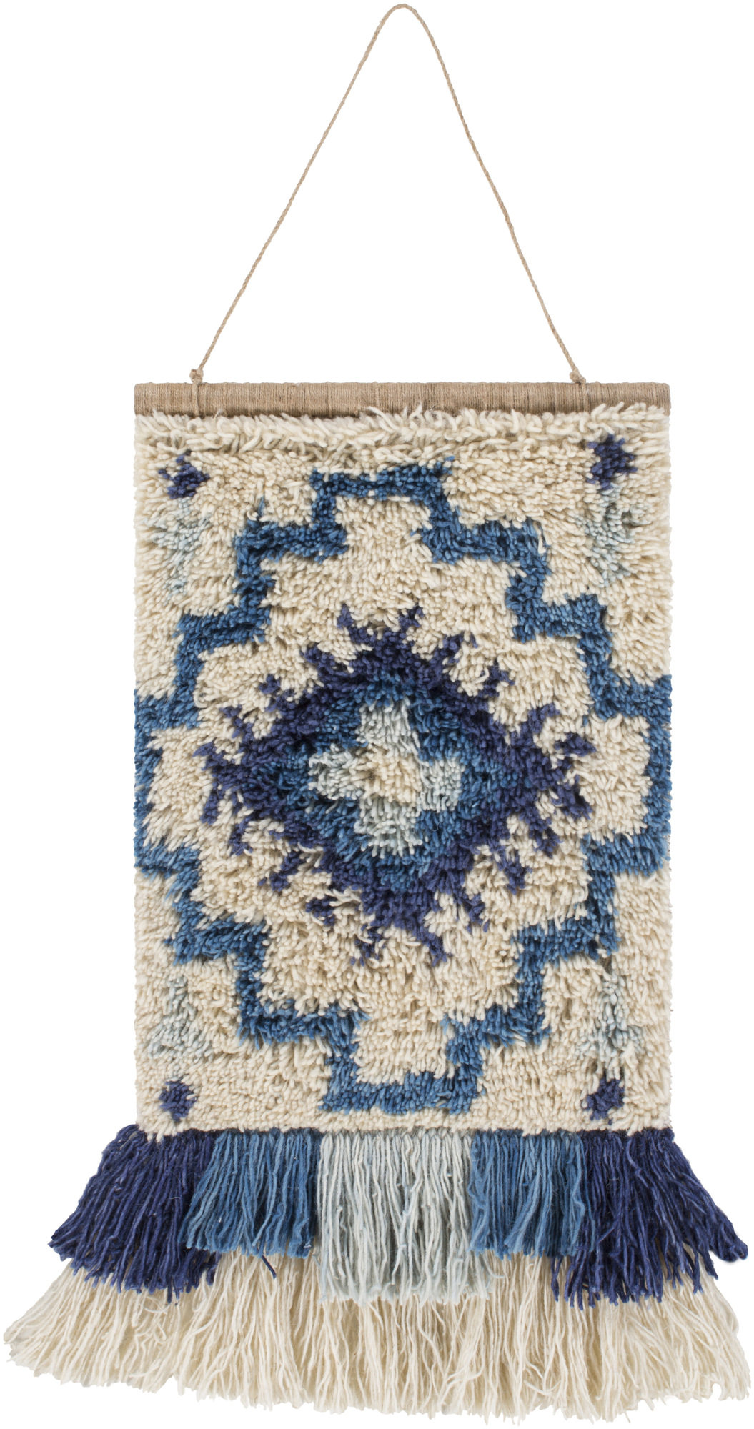 Dakota Fields Lorie Wool Wall Hanging with Hanging Accessories Included ...