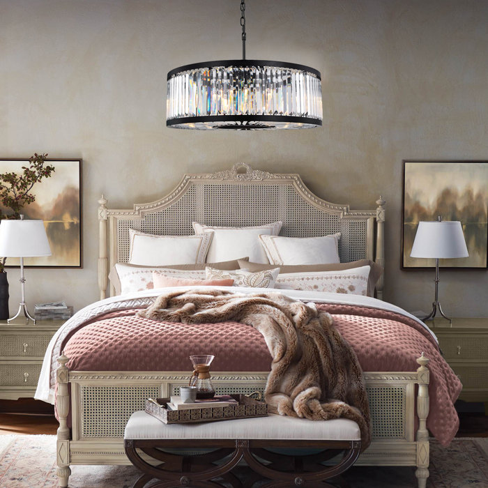 Mercer41 Tyesa 6 - Light Dimmable Drum Chandelier | Wayfair