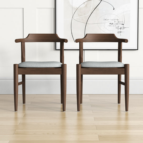 Wade Logan® Wellington Fabric Wing Back Side Chair & Reviews | Wayfair