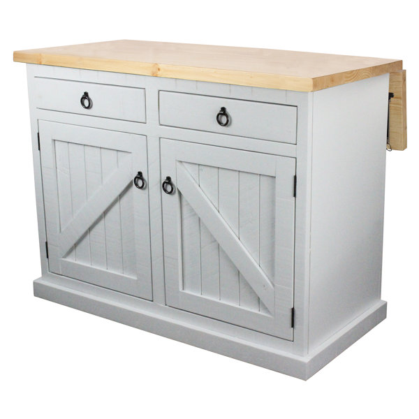 Longshore Tides Alexis Kitchen Island - Wayfair Canada
