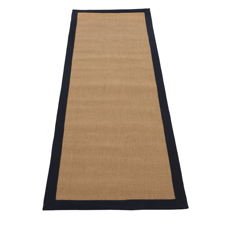 Carpetfine Sisal Hand Woven Black Rug & Reviews | Wayfair.co.uk