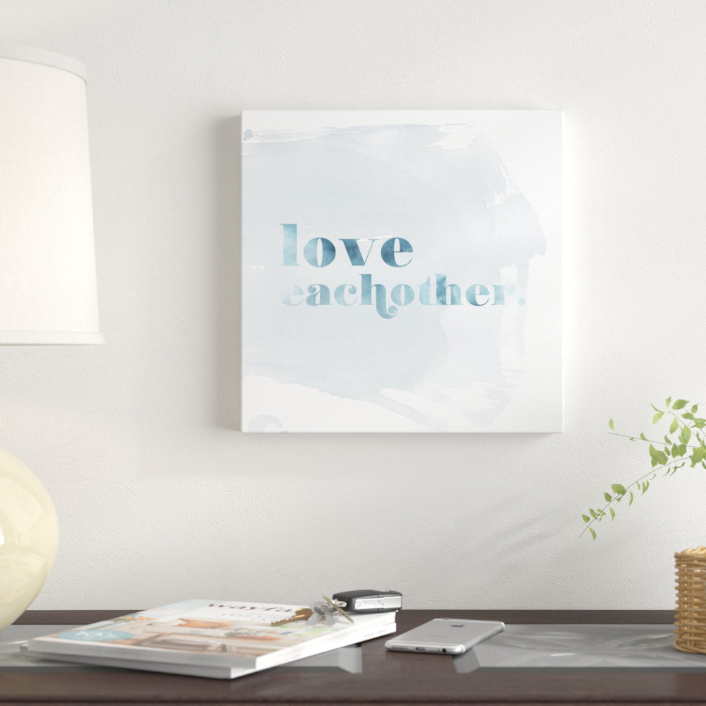 Ebern Designs Better World IV by Grace Popp - Wrapped Canvas Textual ...