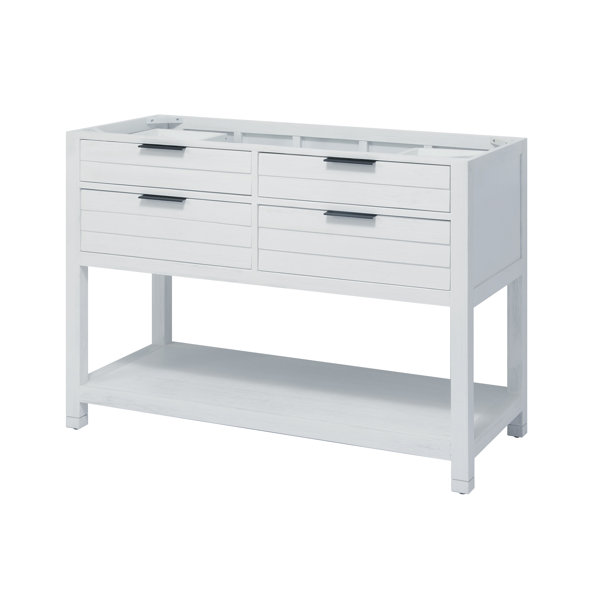 Dovecove 48" Single Bathroom Vanity Base Only in White | Wayfair