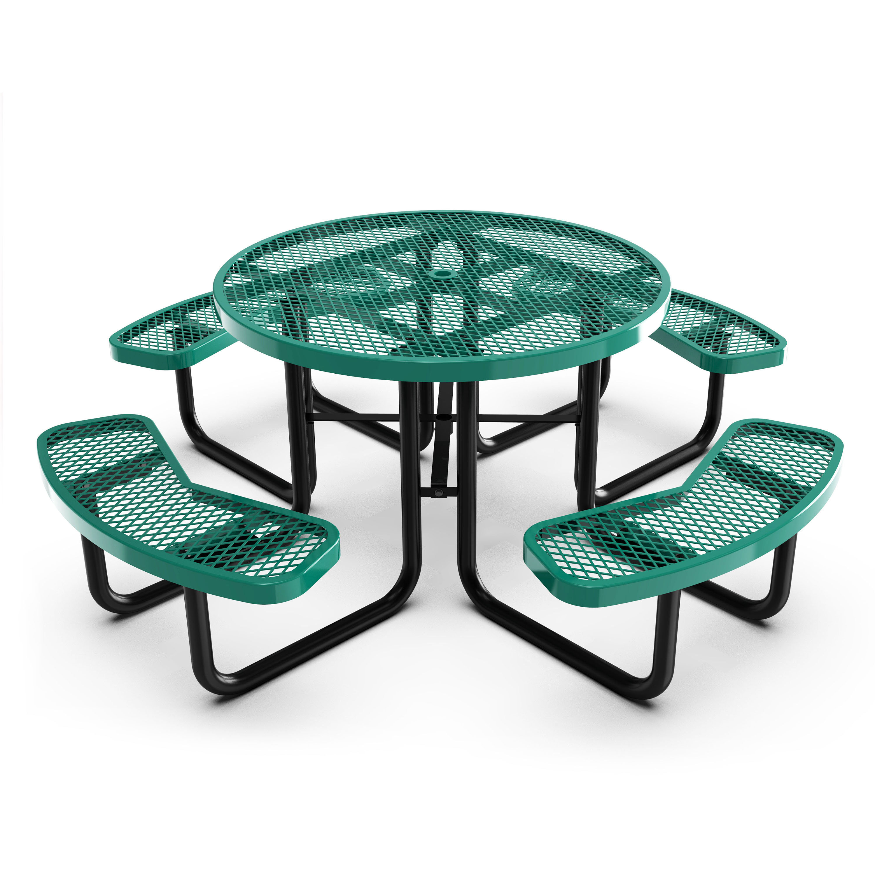 Arlmont & Co. Kristy Commercial Grade Expanded Mesh Metal Outdoor ...