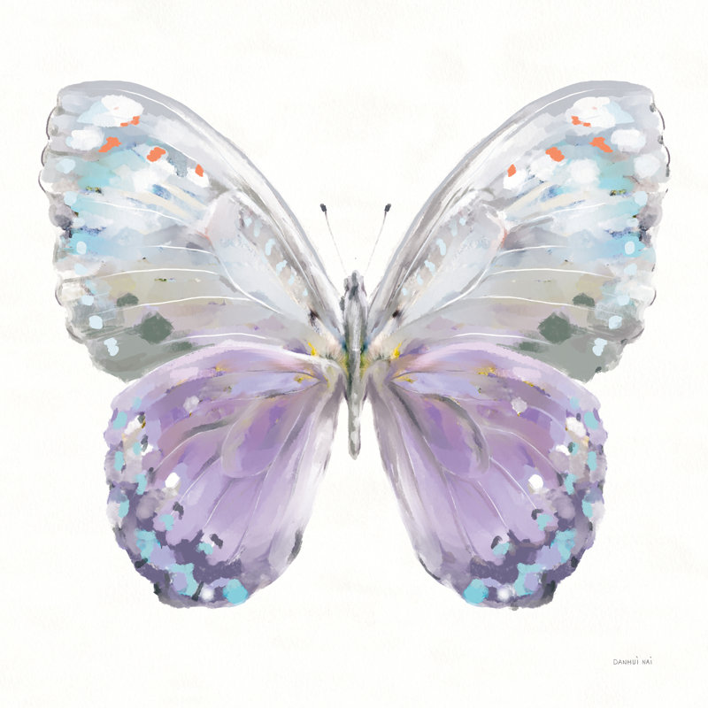 August Grove® Antwione "Aflutter II" by Danhui Nai Handcrafted UV ...