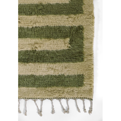 AllModern Essi Handmade Flatweave Wool Rug & Reviews | Wayfair