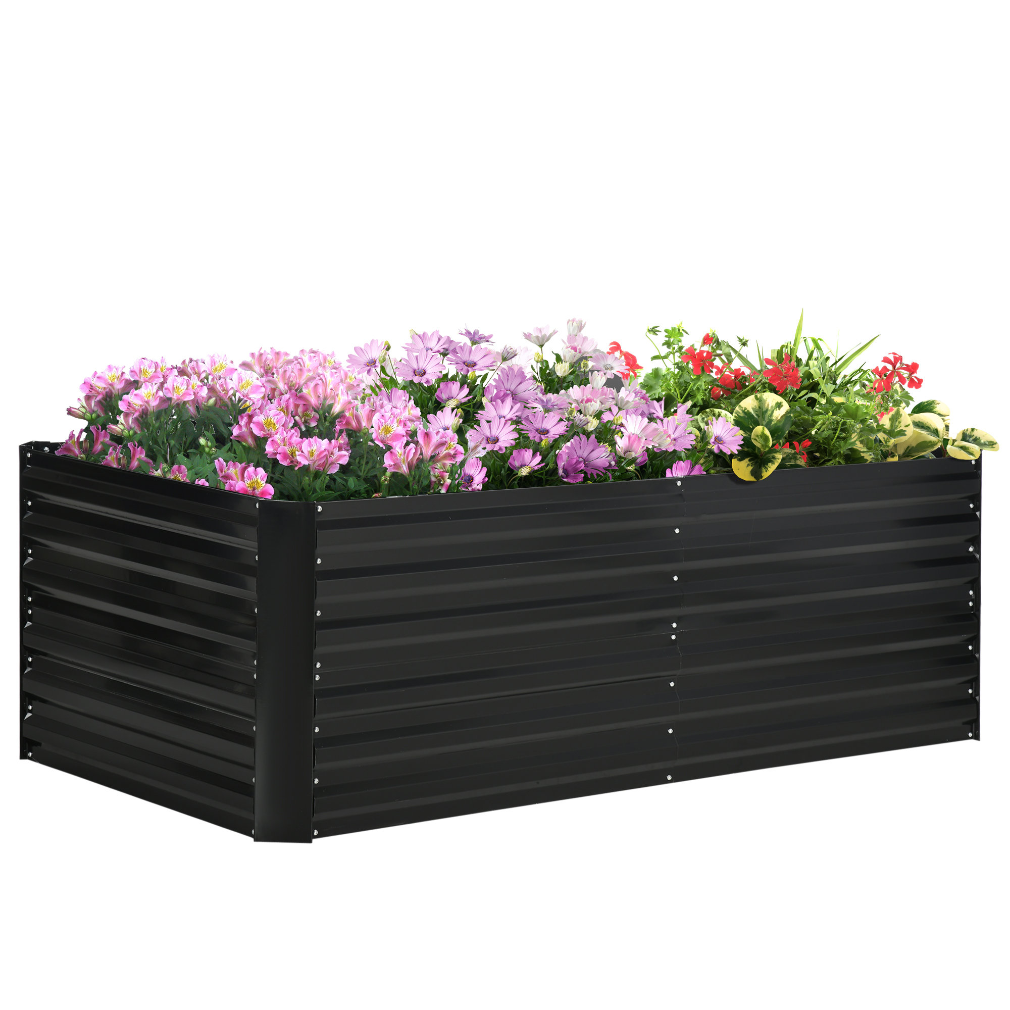 Hokku Designs Large metal planting boxes for vegetables, flowers and ...