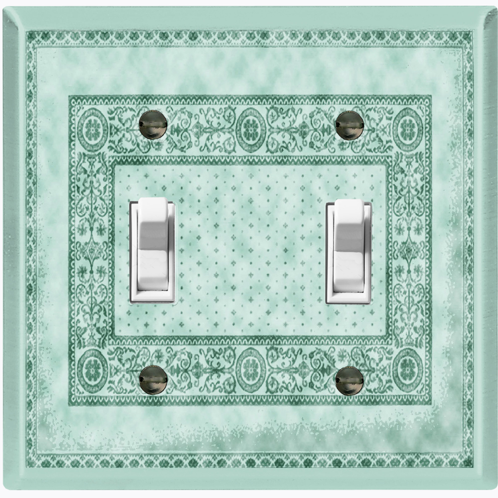 WorldAcc Elegant Green Carpet Rug Print Nature Themed 2 - Gang Wall ...