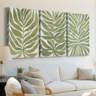 Bayou Breeze Driftwood Palm Leaf I -Custom Wrapped Gallery Canvas - 3 ...