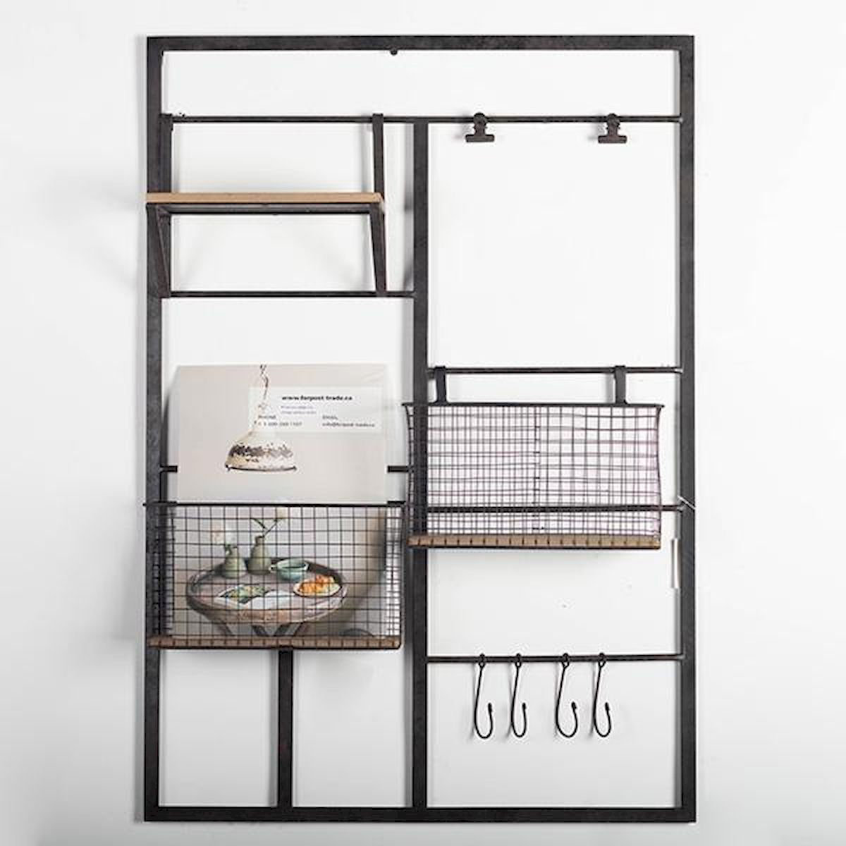 17 Stories Agaath Metal Wall Organizer - Wayfair Canada