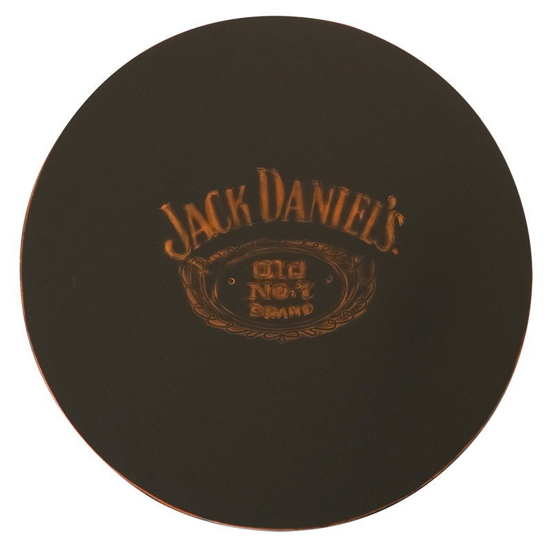 Jack Daniel's Lifestyle Products Round Solid Wood Dining Table ...