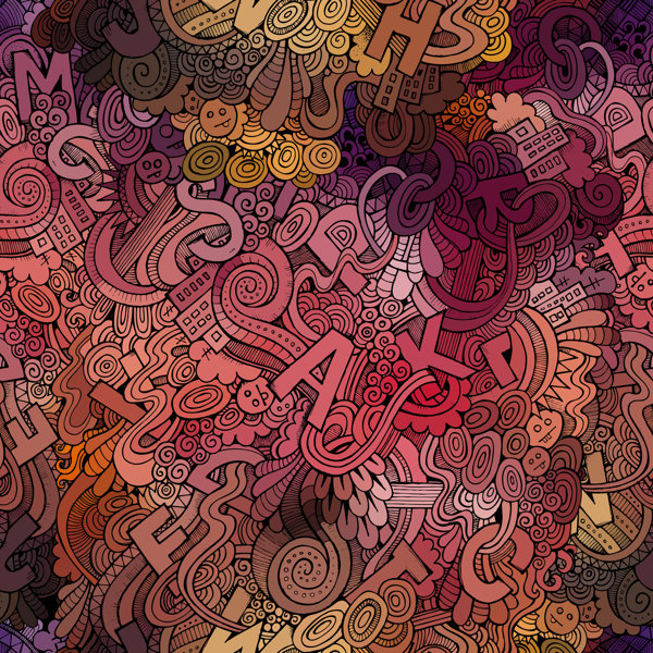 Metro Lane Babers Doodles by Kostenkodesign - Wrapped Canvas Graphic ...