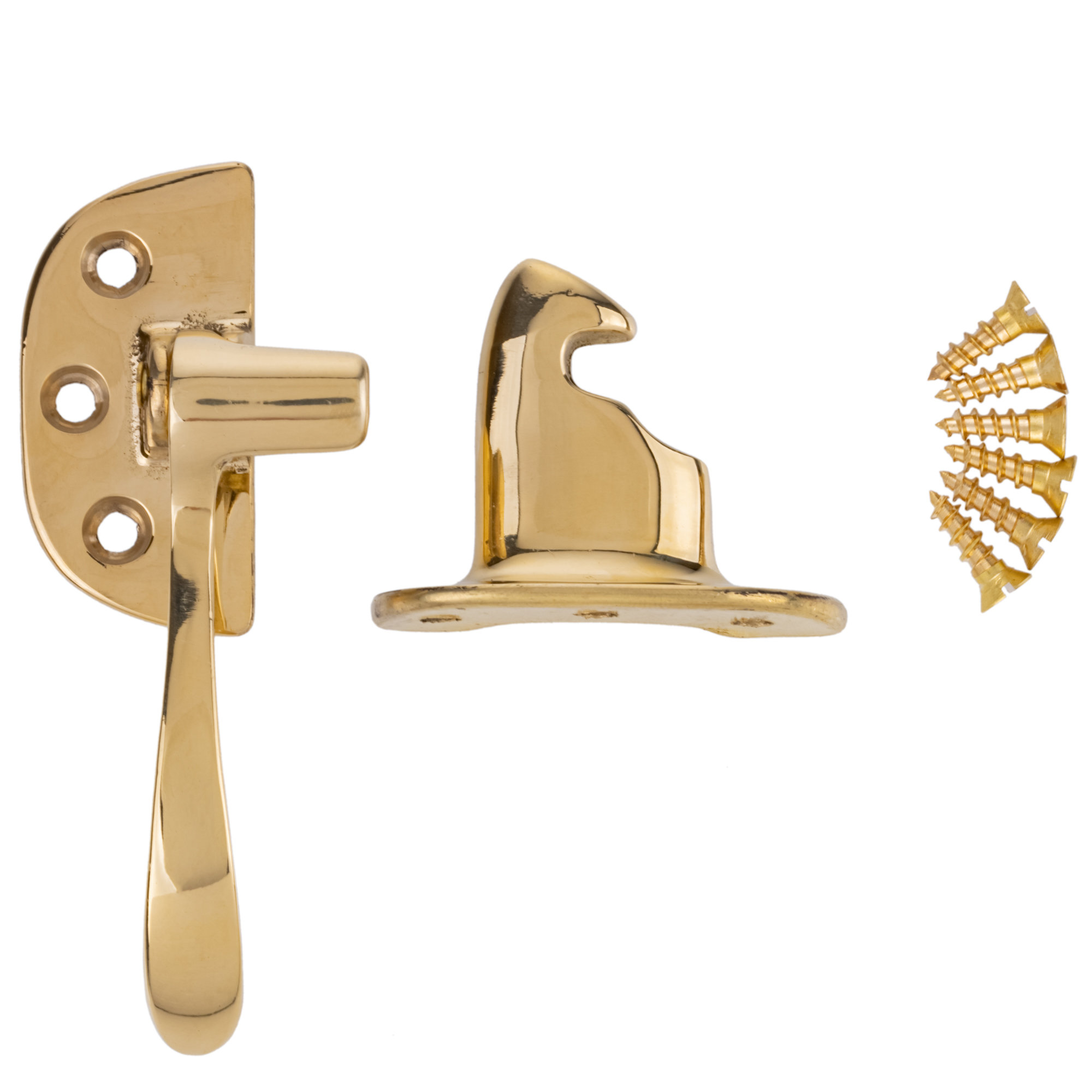 UNIQANTIQ HARDWARE SUPPLY Offset Left Ice Box Door Lever Latch and ...