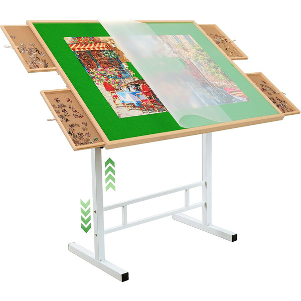BittPicc Jigsaw Puzzle Table & Reviews | Wayfair