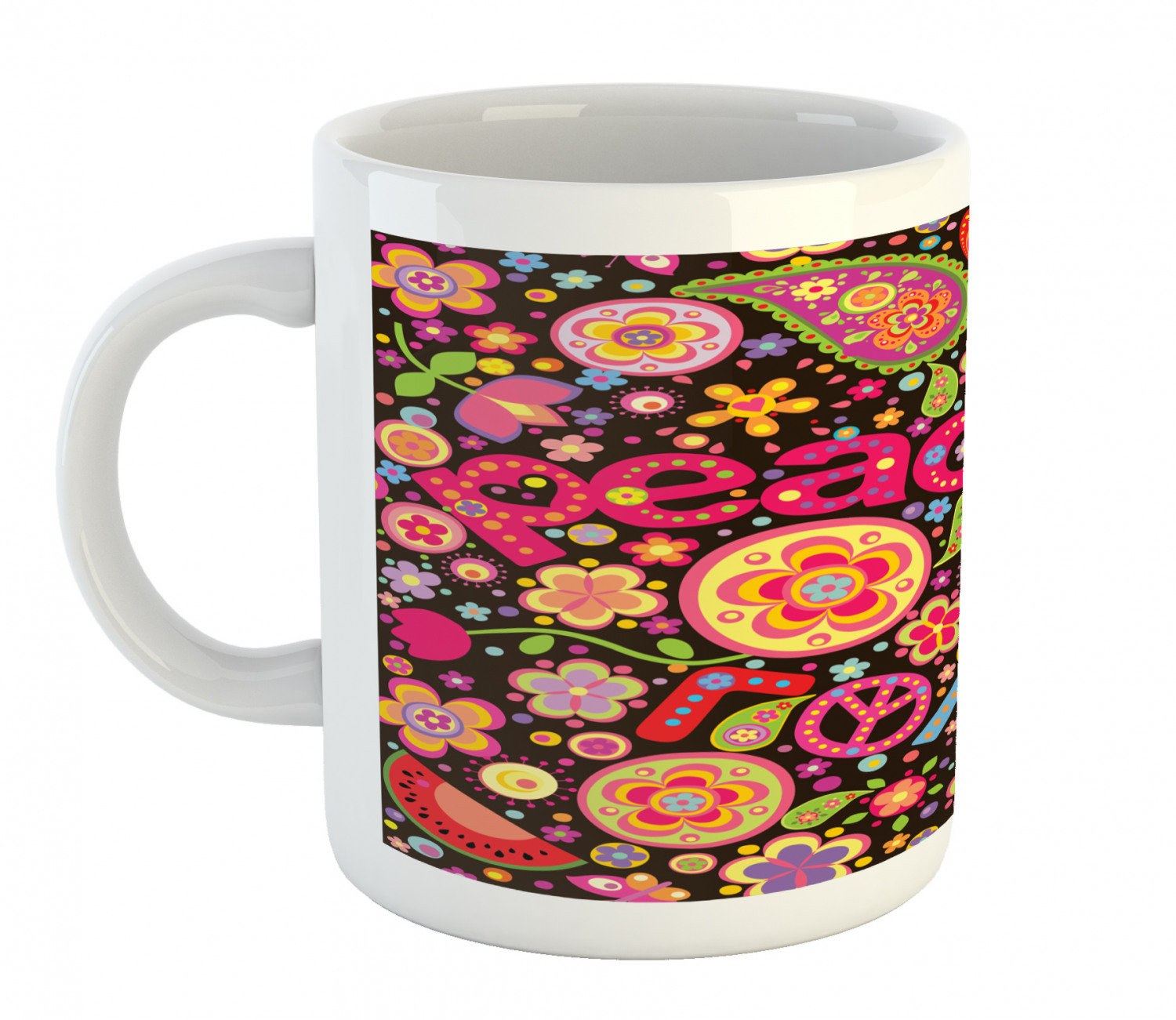 East Urban Home Groovy Coffee Mug | Wayfair