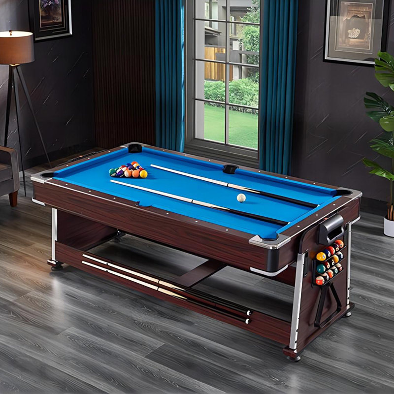 Recon Furniture 83.86'' L 3 Game Rotating Multi Game Table | Wayfair