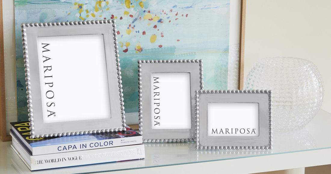 Mariposa Metal Picture Frame | Perigold