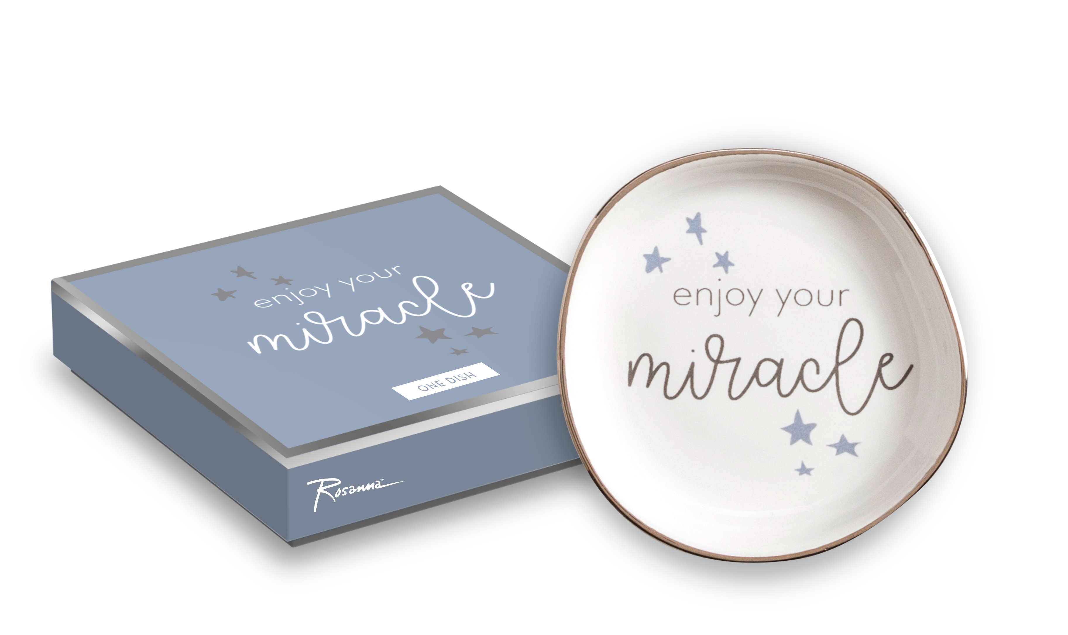 Rosanna Dish Enjoy Your Miracle Trinket Dish | Wayfair