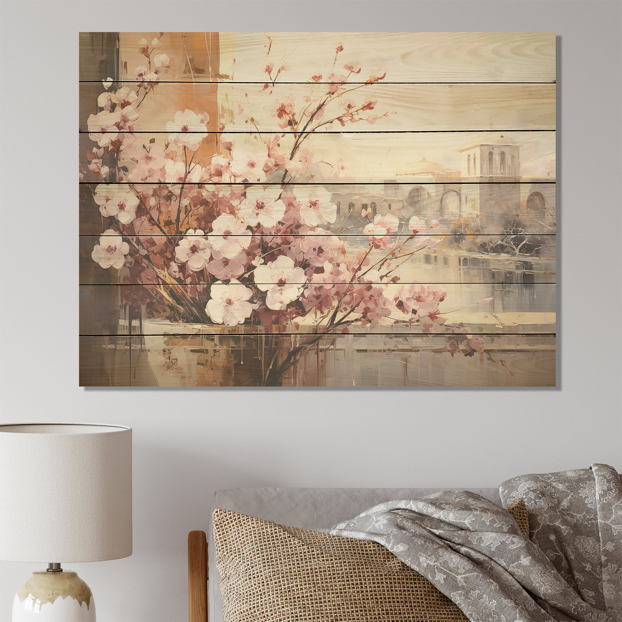Lark Manor™ Springtime Roman Empire Landscape I - Italy On Wood Print ...
