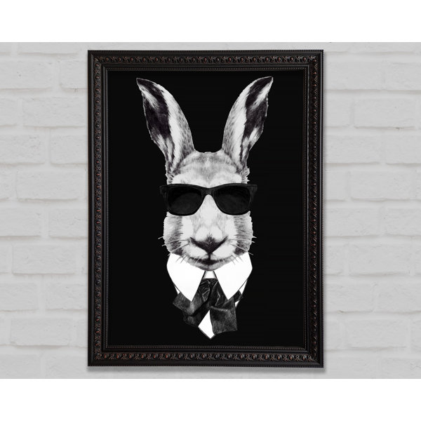 Bright Star Mafia Rabbit - Single Picture Frame Print | Wayfair.co.uk