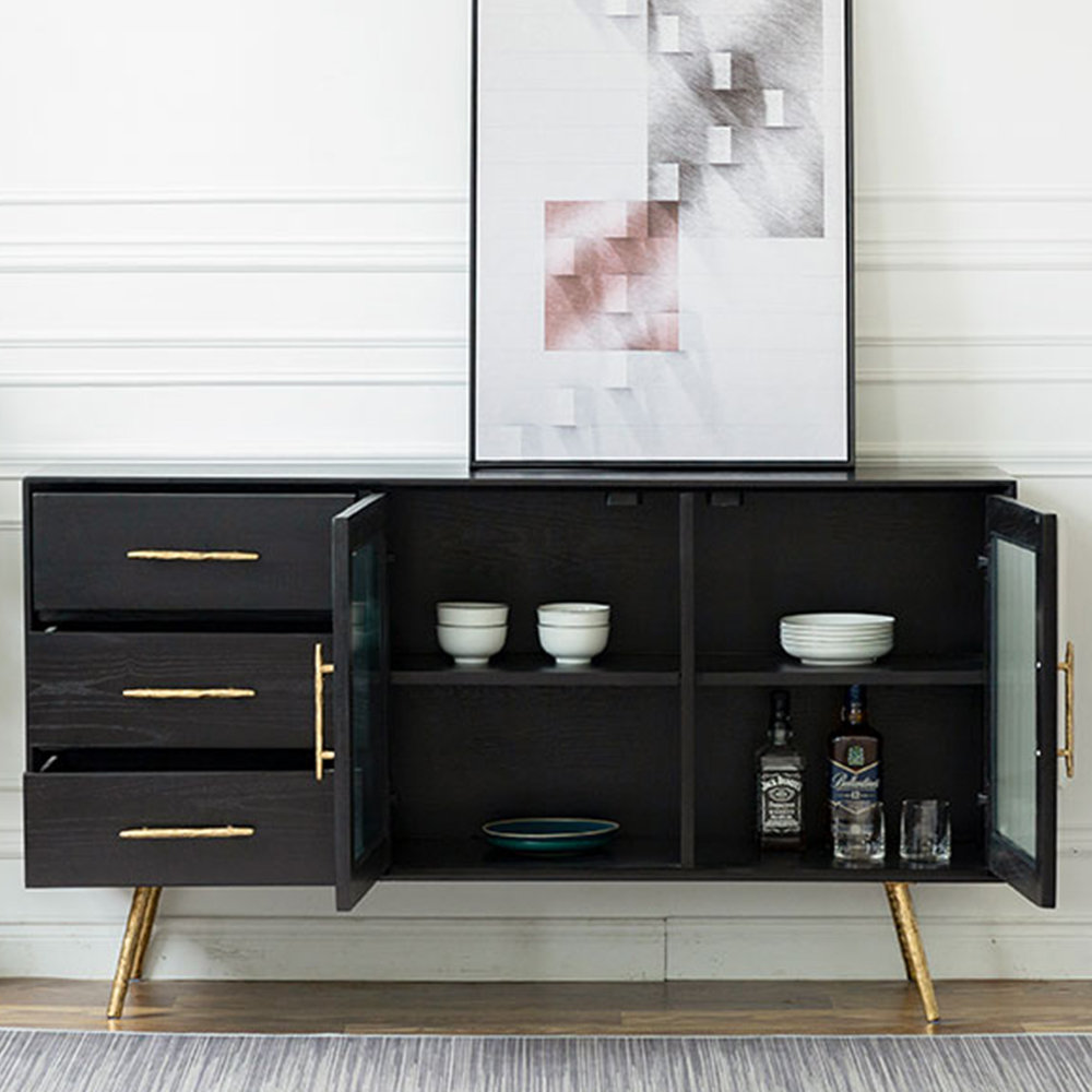 Dream cabinet All solid wood simple light luxury retro locker | Wayfair