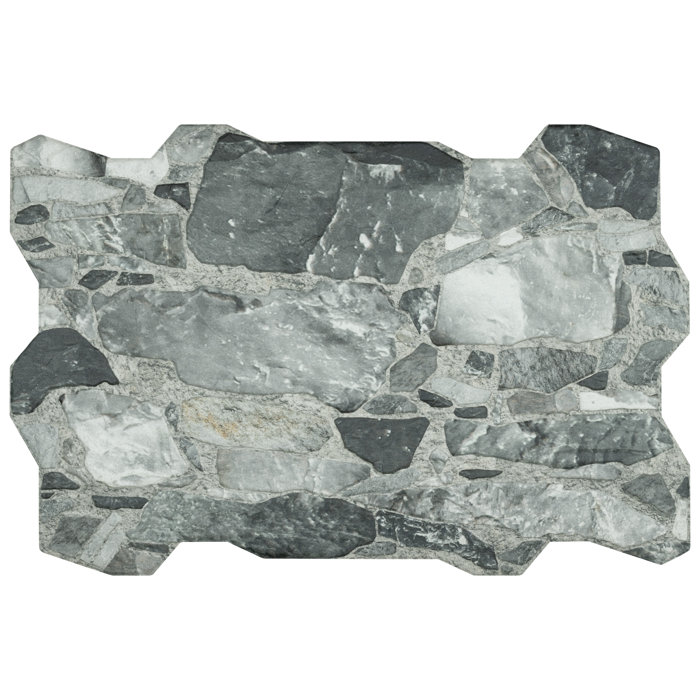 Merola Tile Rambla 15" x 23" Porcelain Stone Look Wall & Floor Tile ...