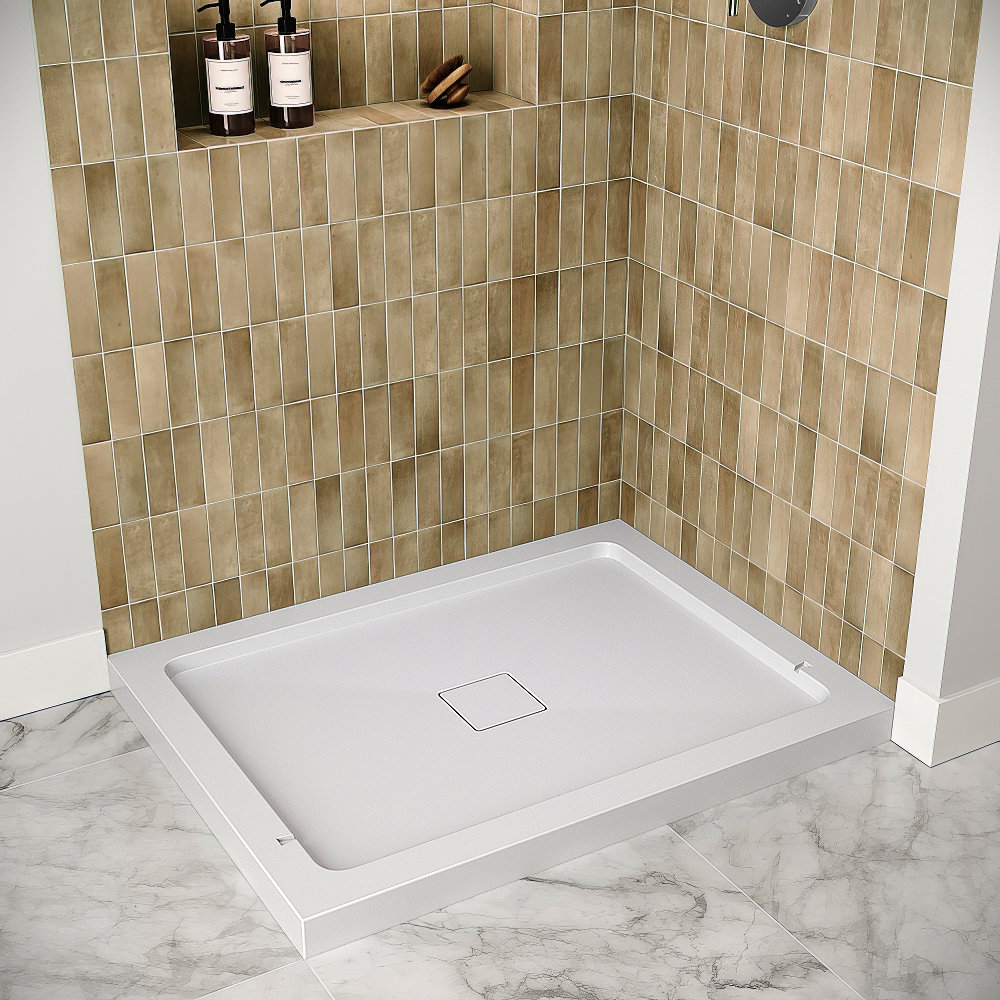 Streamline Bath Streamline DT-2233-112 42 in. x 32 in. Corner PP Shower ...