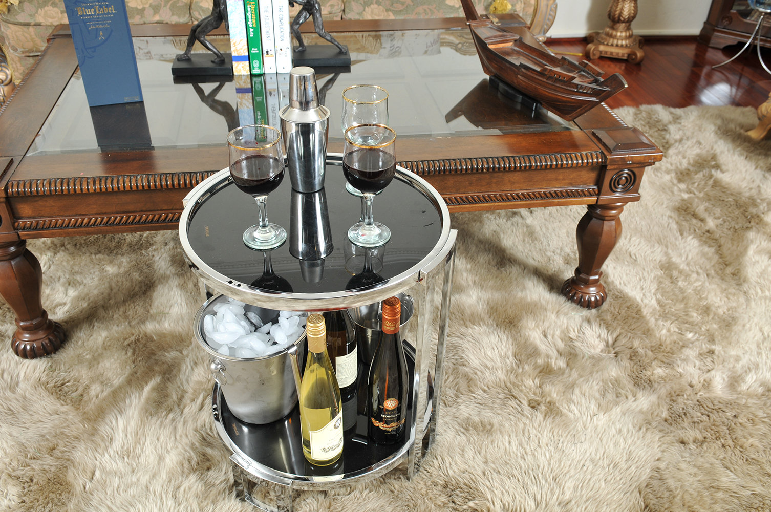 Everly Quinn Tray Top End Table with Storage | Wayfair
