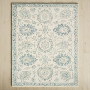 Birch Lane™ Aden Hand Hooked Wool Oriental Rug & Reviews | Wayfair