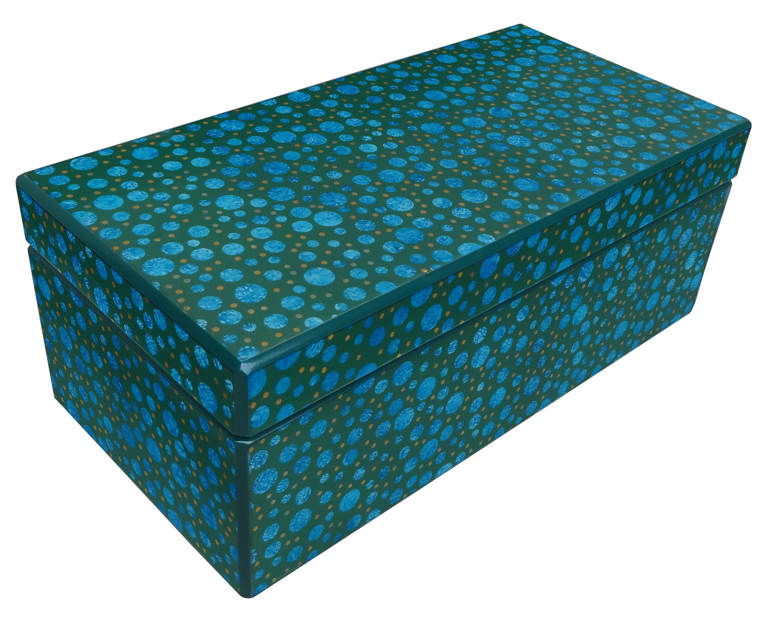 Arcadia Home Decorative Reverse Painted Mirror Box | Wayfair