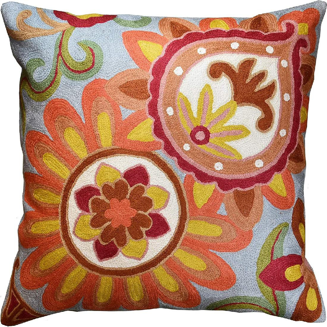 Bungalow Rose Coussins de fleurs | Coussins floraux d'extérieur ...