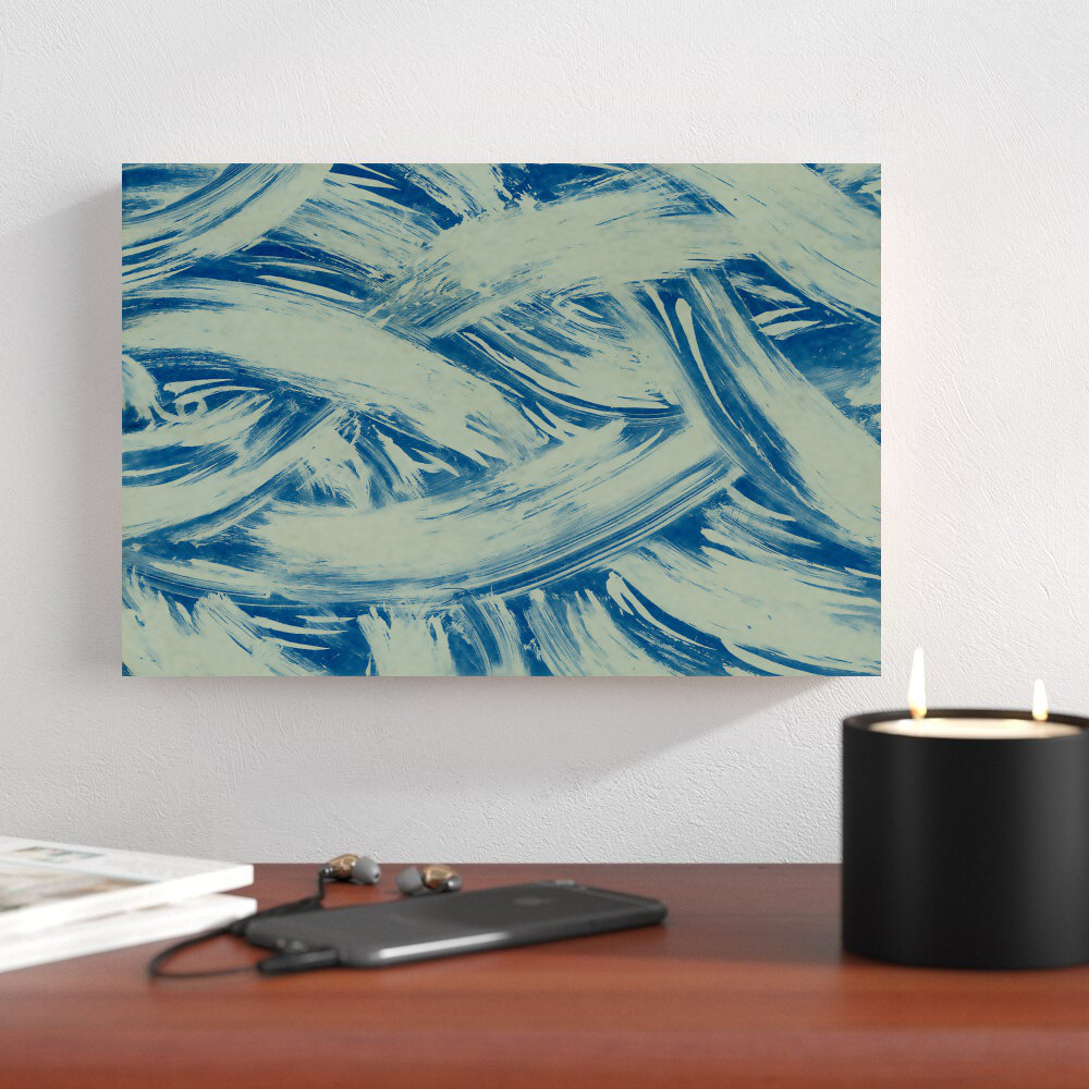 Wrought Studio™ Textures In Blue I - Wayfair Canada