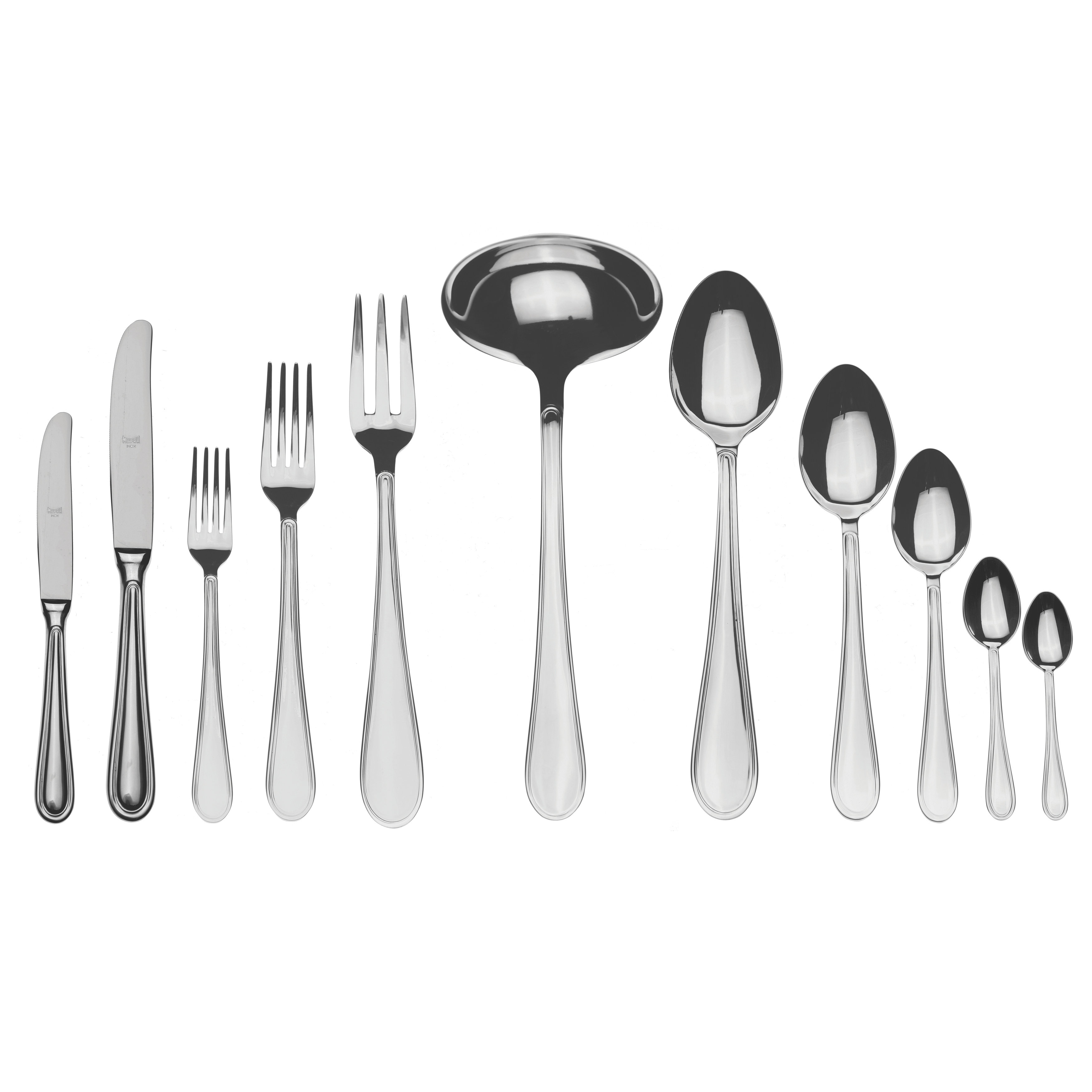 MEPRA Norma Flatware Set - 99 Pieces - Stainless Steel | Wayfair