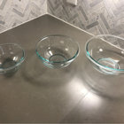 Pyrex Prepware 3 Piece Glass Mixing Bowl Set & Reviews | Wayfair