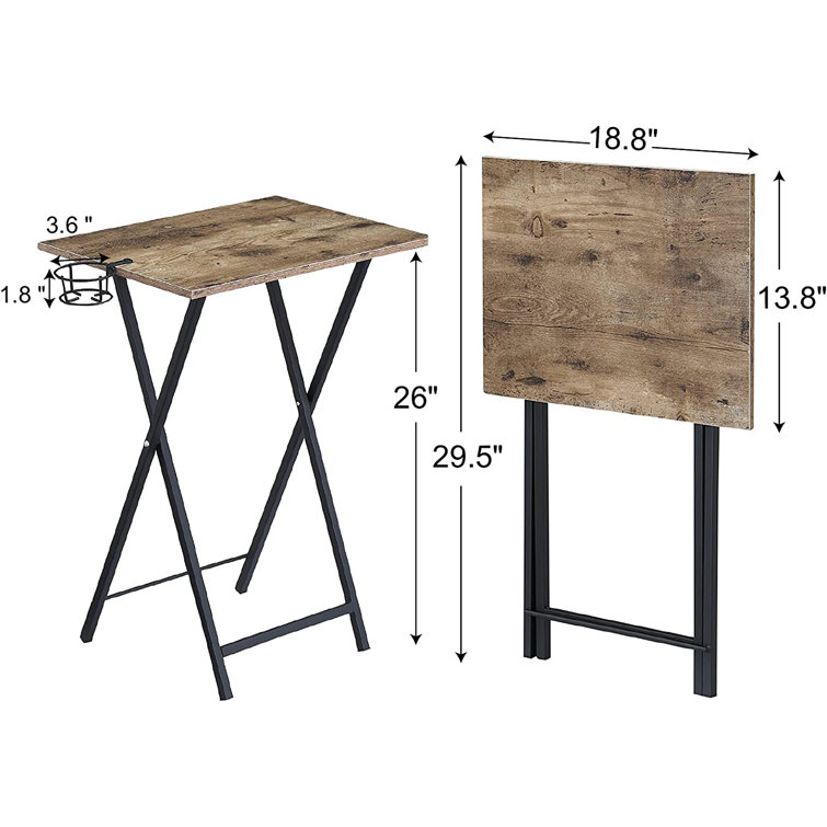 17 Stories Imilia Tray Table | Wayfair