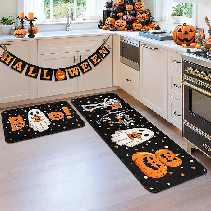 The Holiday Aisle® Kitchen Mats Set of 2 | Wayfair