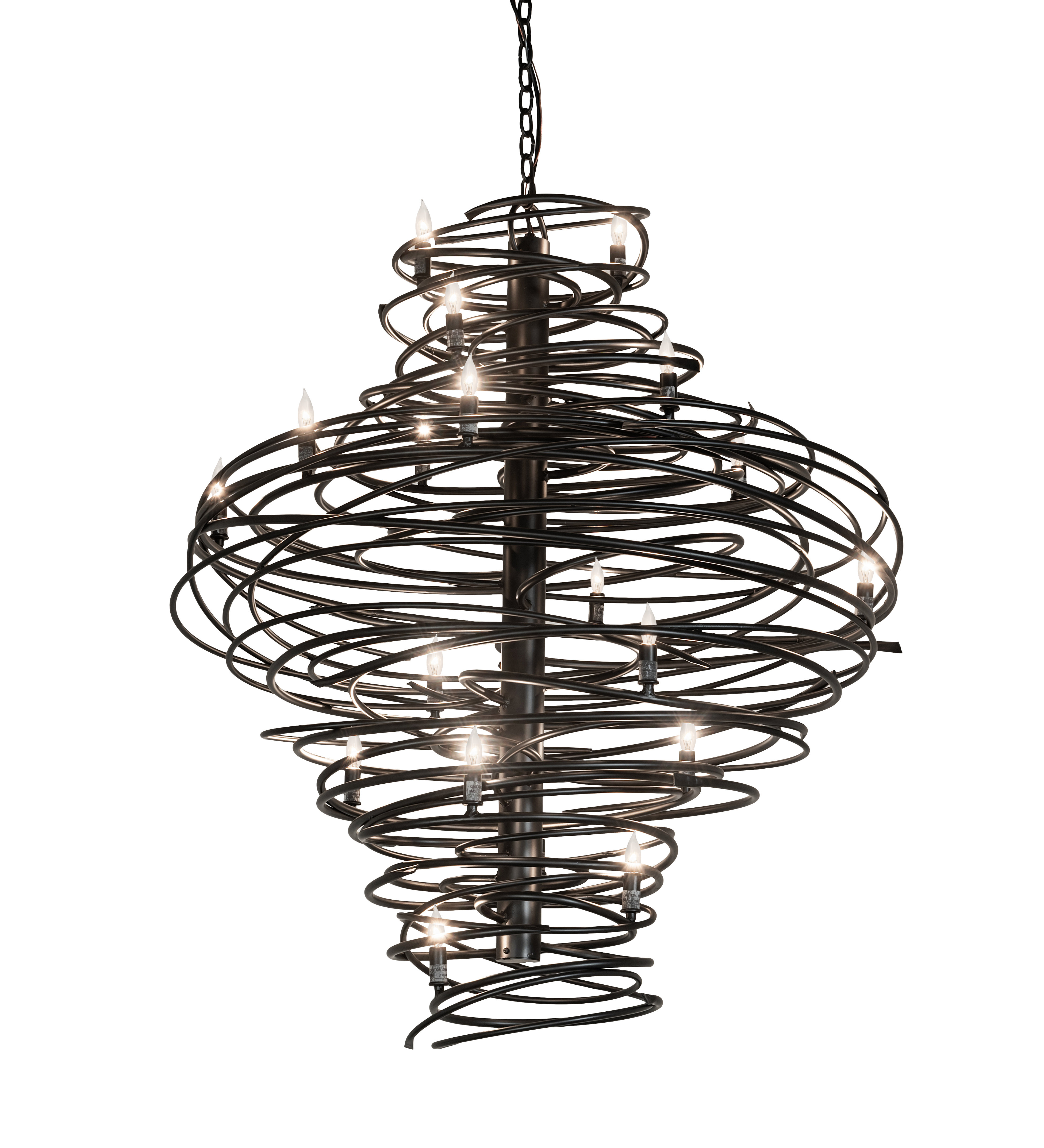 2nd Ave Lighting 20 - Light Unique Cyclone Chandelier | Perigold
