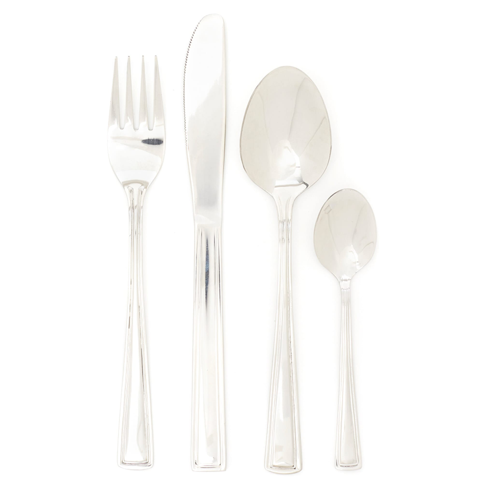 Ebern Designs Vercie Stainless Steel Flatware Set - Service for 4 | Wayfair