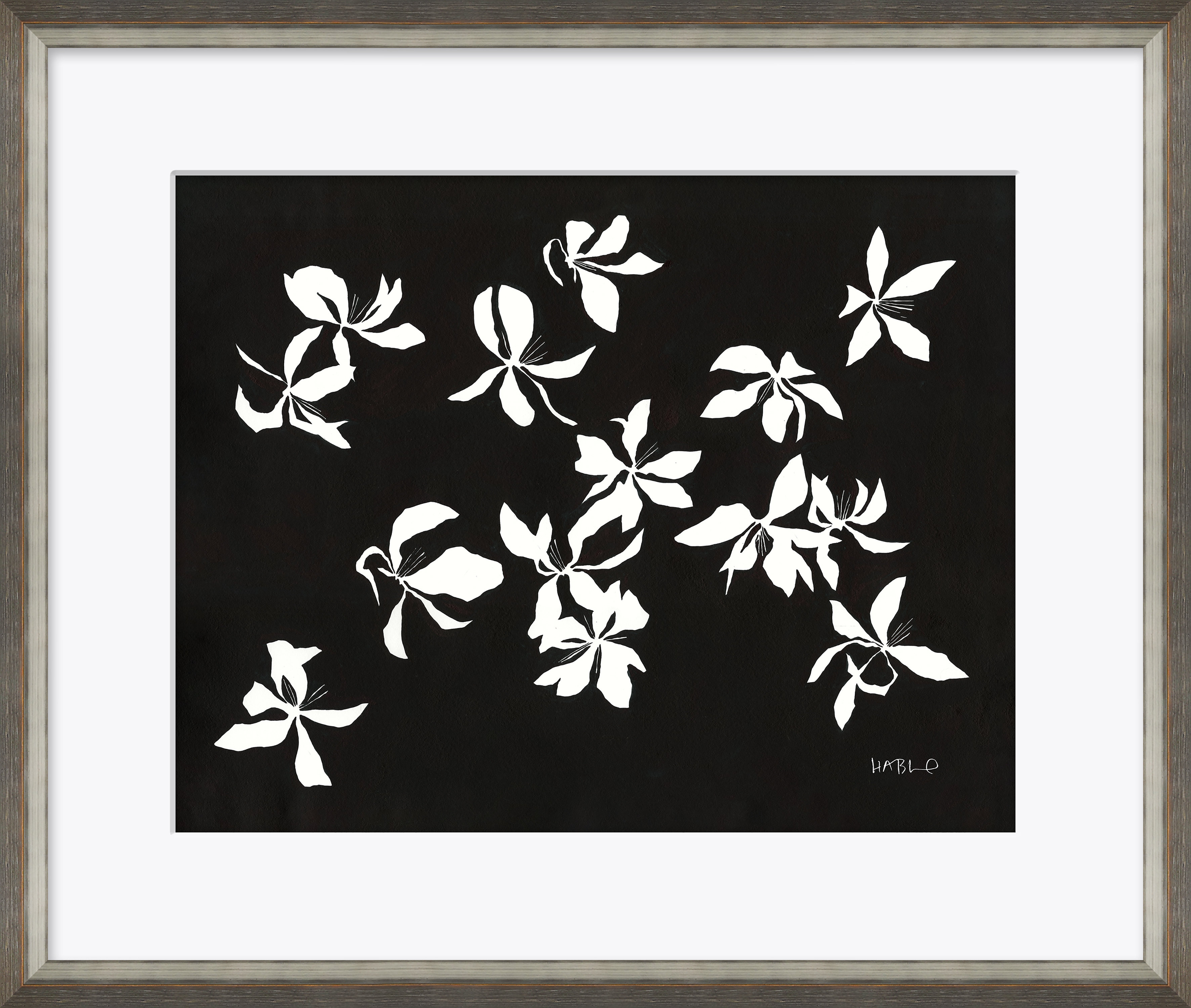 Soicher Marin 'Tulip Magnolias' by Susan Hable - Picture Frame Graphic ...