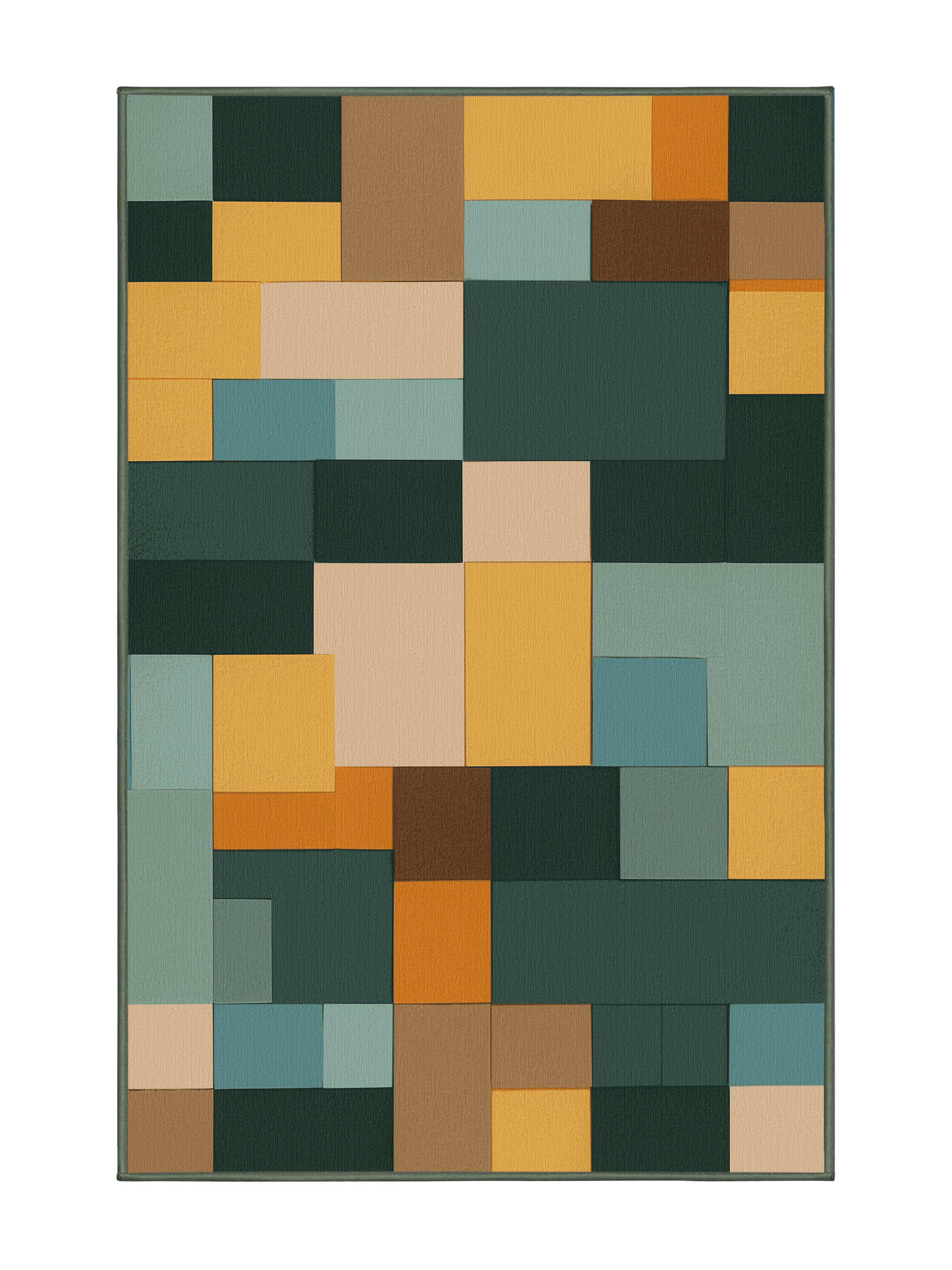 Ebern Designs Terraformed Blocks Rug - Wayfair Canada