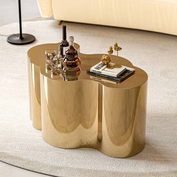 Everly Quinn Starla Iron Pedestal End Table & Reviews | Wayfair