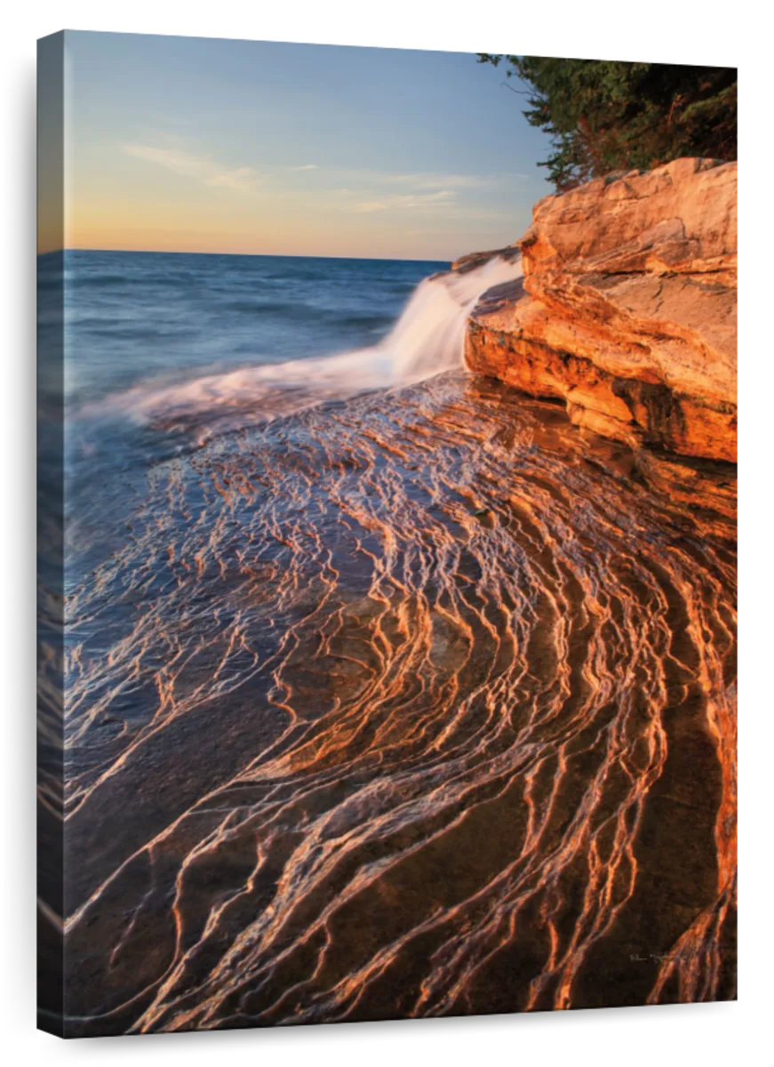 Beachcrest Home™ Gillard Pictured Rocks Michigan | Wayfair