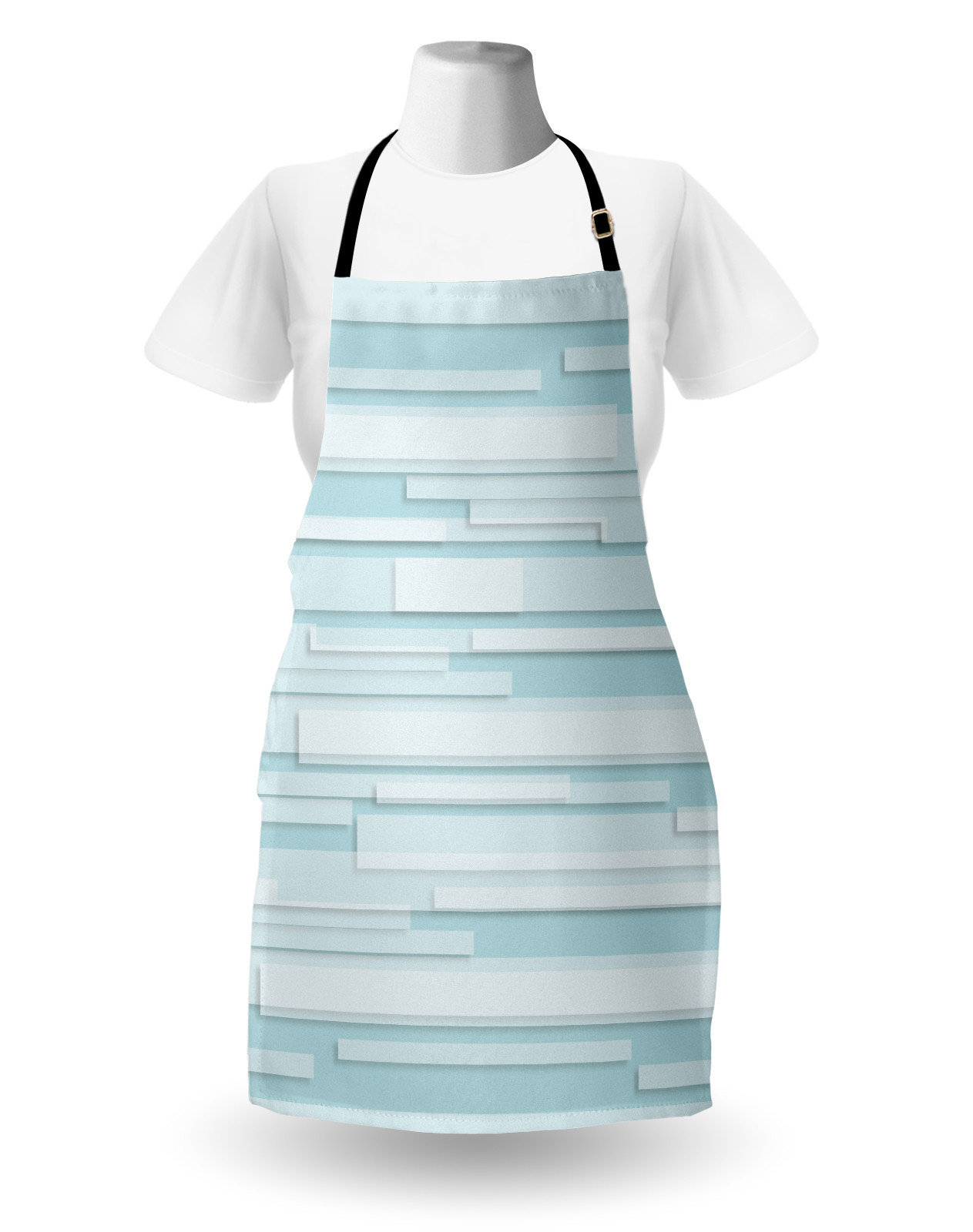East Urban Home Striped Bib Apron | Wayfair